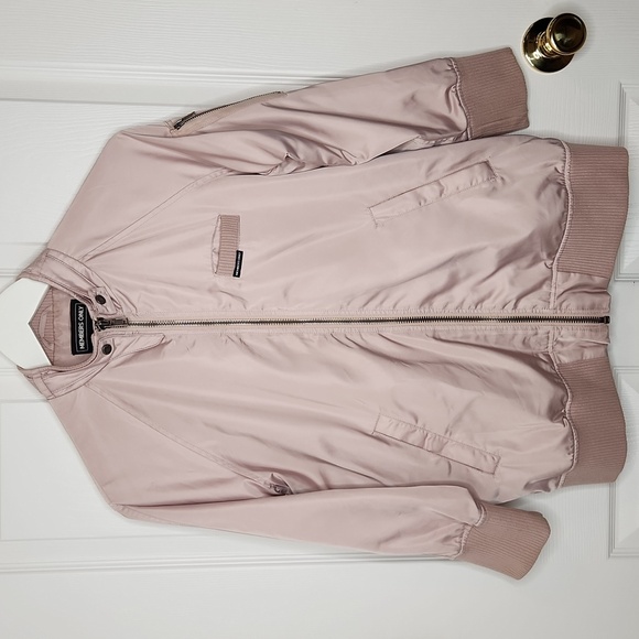 Members Only | Jackets & Coats | Members Only Light Blush Pink Satin ...